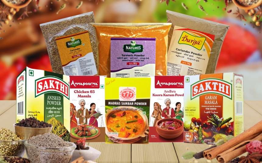 Spices & Masalas - Lakshmi Exim